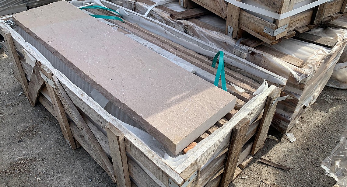 Indian Sandstone Coping | Nesbit's Landscape Supply